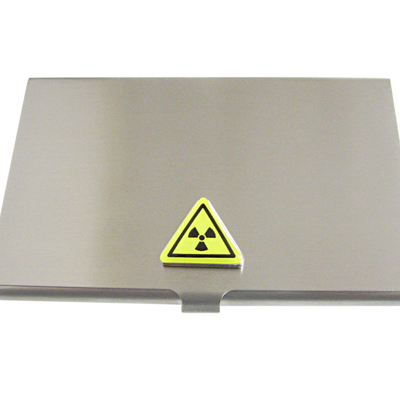 Kiola Designs | Accessories | Radioactive Warning Sign Business Card ...